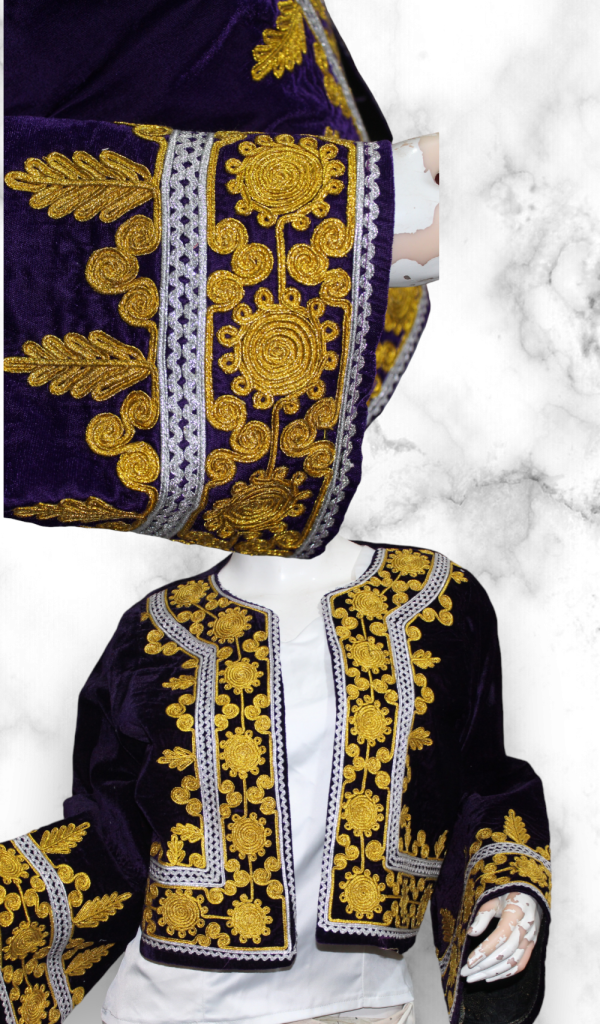 Embroidered Velvet Afghan Women’s Jacket - Made By Afghan Women | E ...