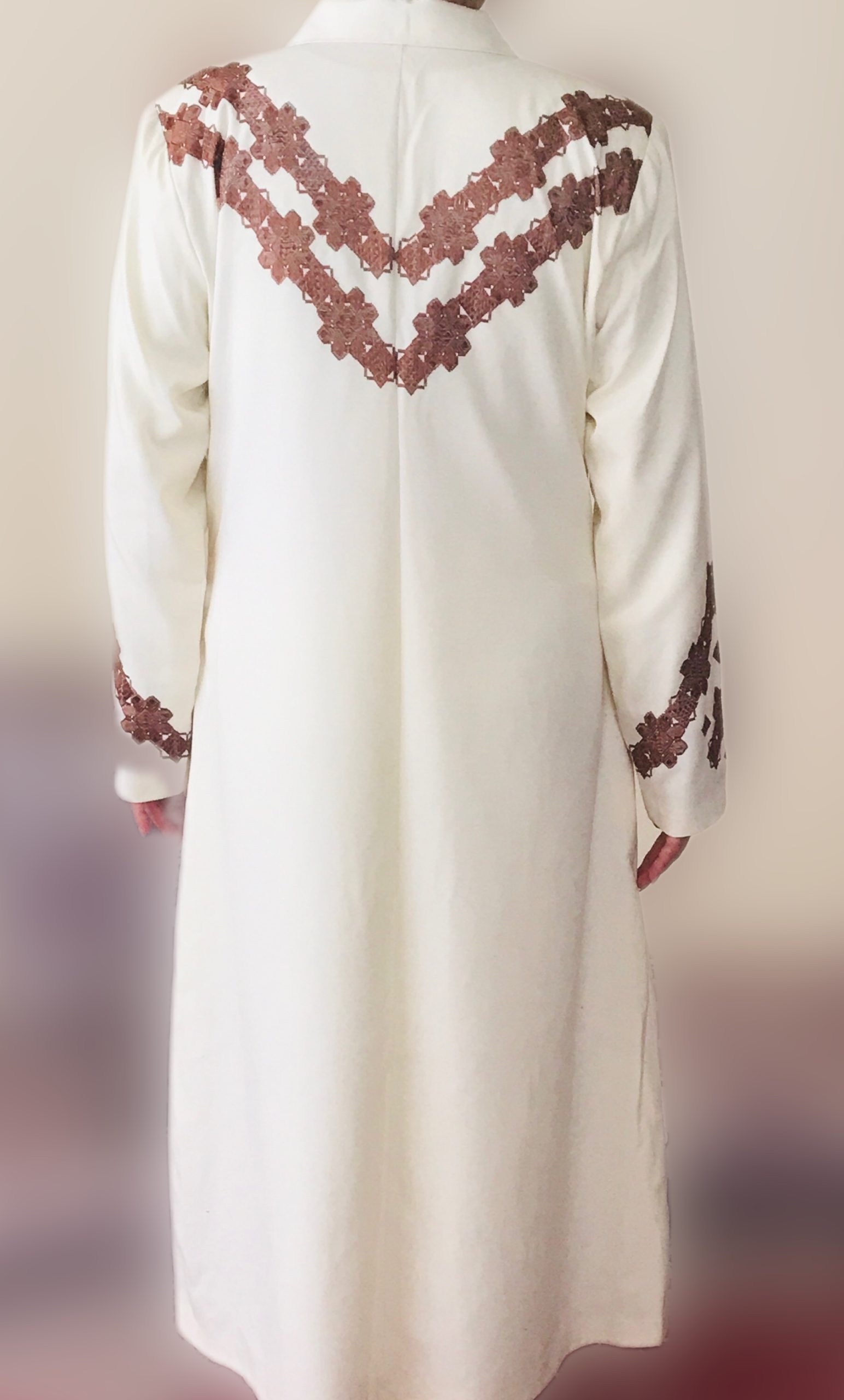 Hazaragi Khamak-embroidered Chapan - Made By Afghan Women | E-Commerce ...